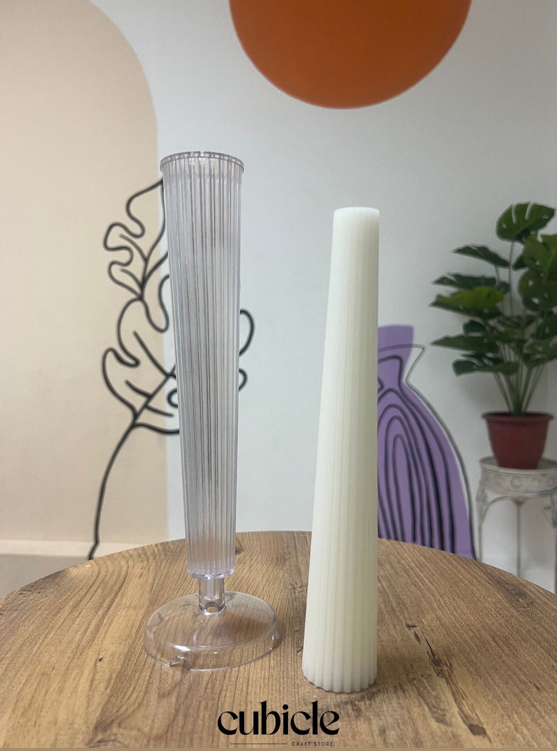 Plexiglass Striped Mold – Cubicle