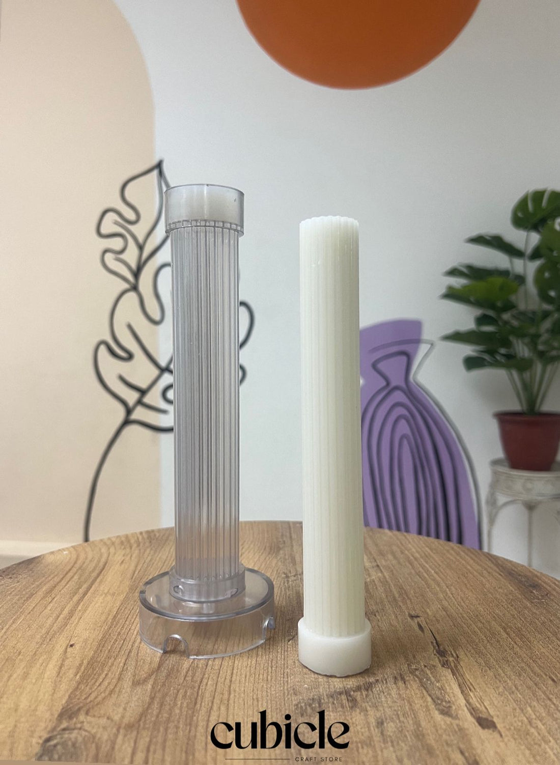 Striped Straight Pillar Mold – Cubicle